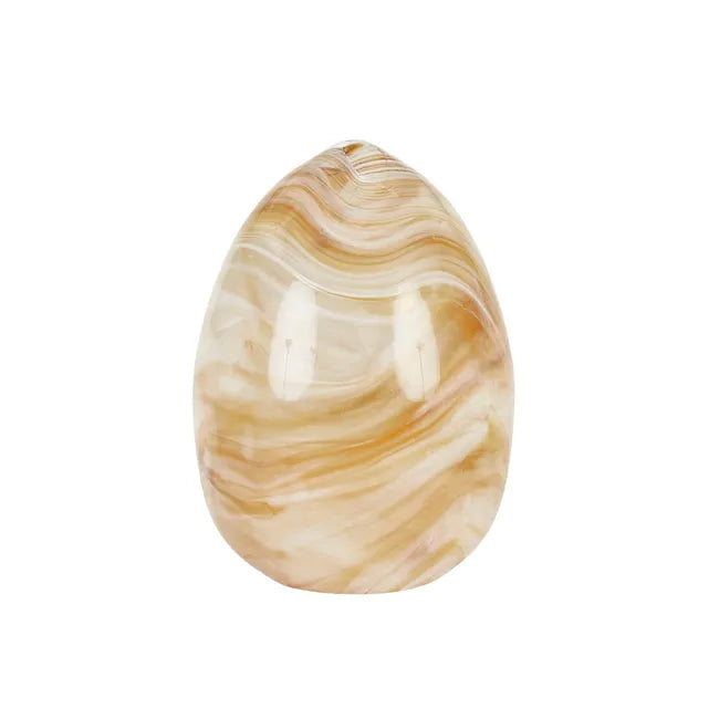 Boden Ellipse Sculpture Large - Amber Swirl – Kmode Interiors