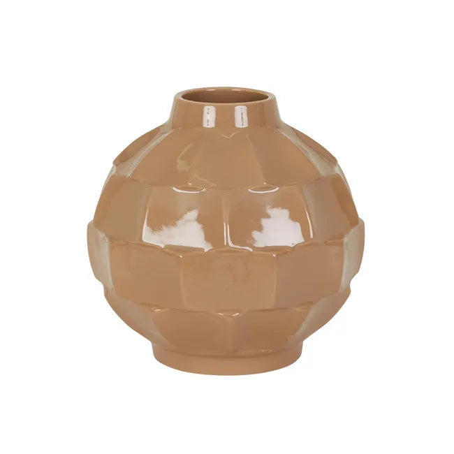 Hanson Bobbin Vase - Biscuit – Kmode Interiors