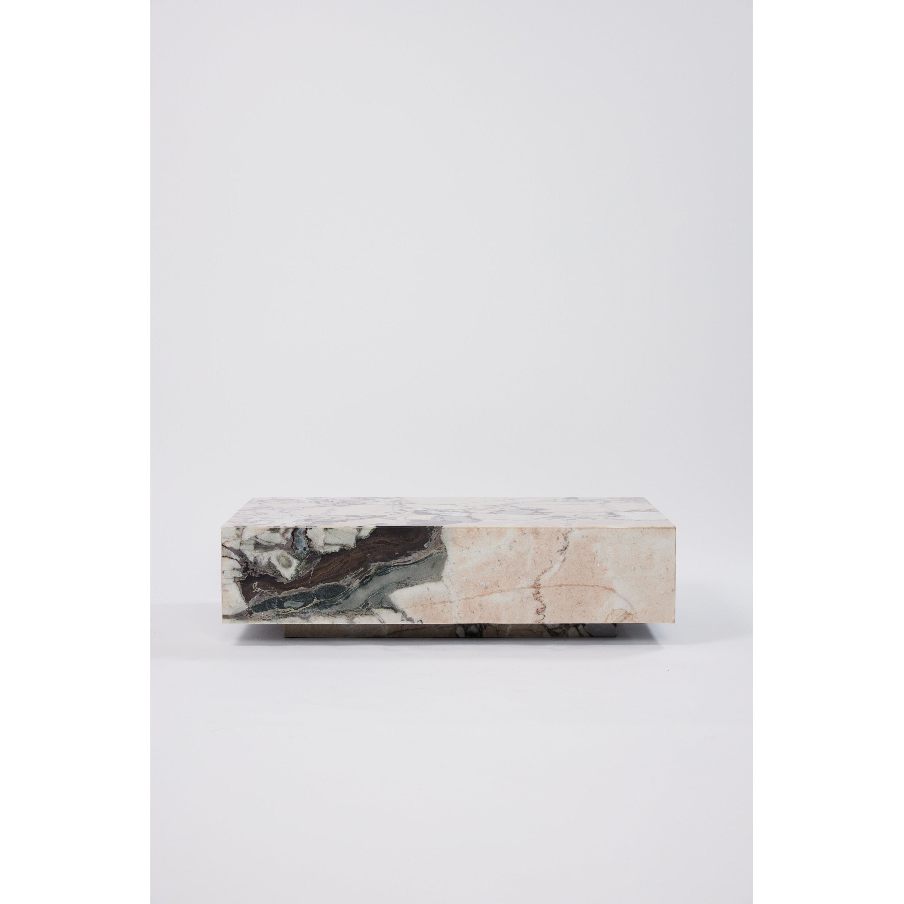 Liza Coffee Table - Pink Marble – Kmode Interiors