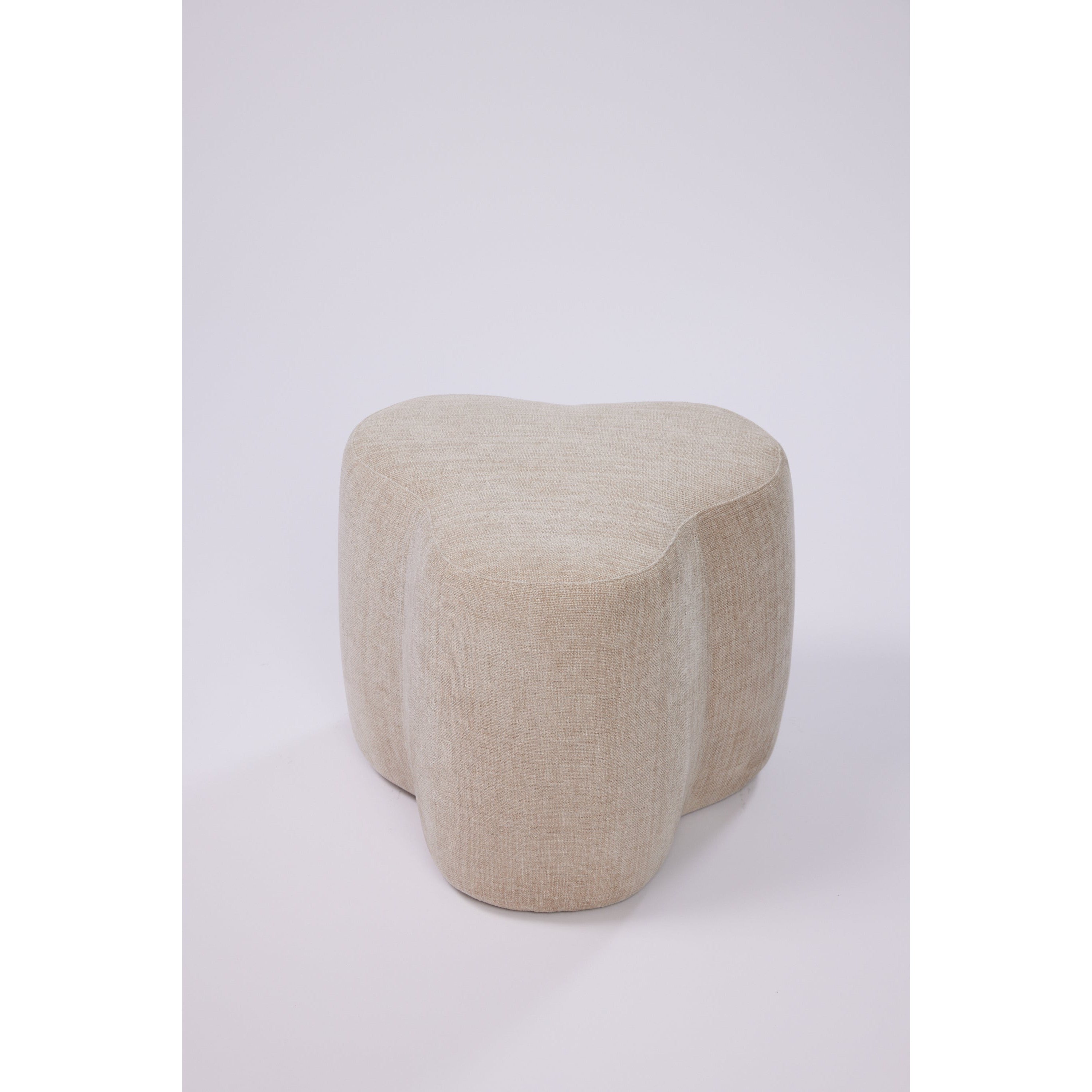 Kmode - River Ottoman - Ecru – Kmode Interiors