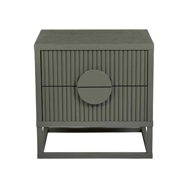 Benjamin Ripple Bedside - Snowgum – Kmode Interiors